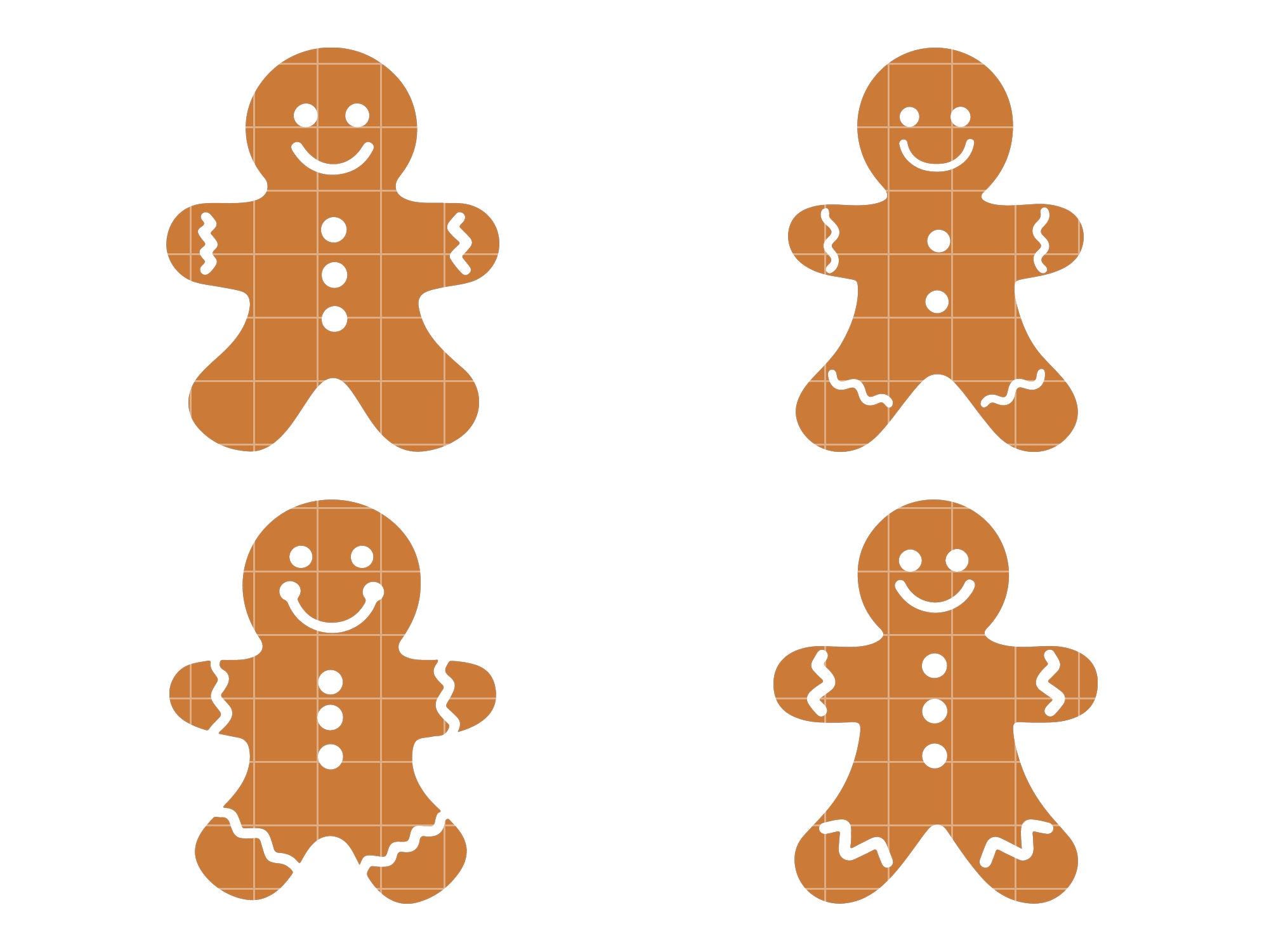 Gingerbread SVG, Gingerbread Man SVG, Gingerbread Face SVG, Gingerbread ...
