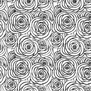 Rose Floral Pattern SVG Bundle, Seamless Pattern SVG, Flower Pattern ...