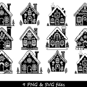 Gingerbread SVG, Gingerbread House SVG, Gingerbread Home SVG, Christmas ...