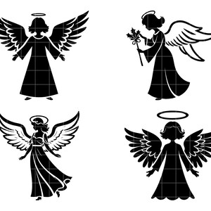 Angel SVG, Christmas Angel SVG, Nativity SVG, Angel Wings Svg, Angel ...