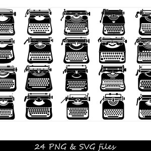 Typewriter SVG, Typewriter PNG, Typewriter Clipart, Typewriter Art ...