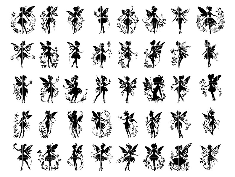 Fairy SVG, Angel SVG, Tooth Fairy SVG, Fairy Godmother Svg, Fairy Cake ...