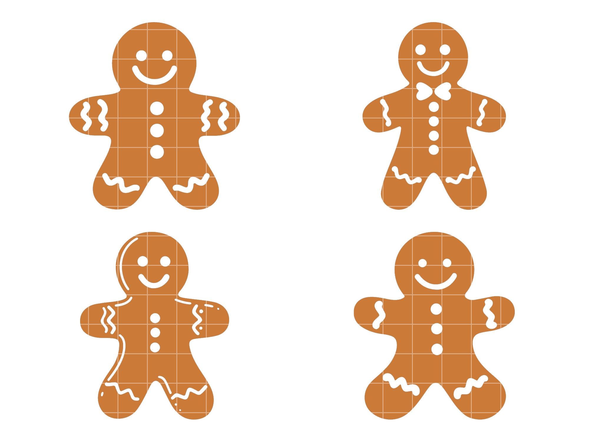 Gingerbread SVG, Gingerbread Man SVG, Gingerbread Face SVG, Gingerbread ...