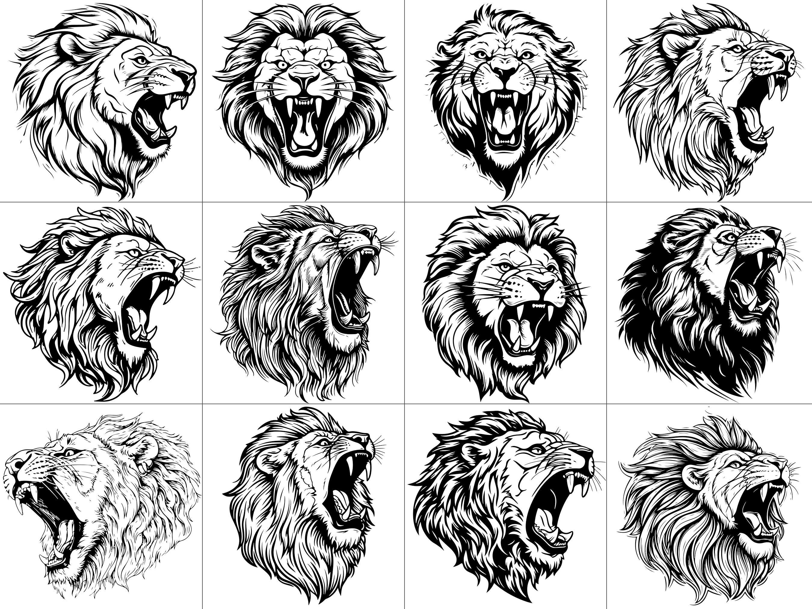 Lion SVG, Lion King SVG, Lion Roar SVG, Svg Lion, Mustafa Lion King Svg ...