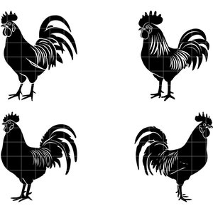 Rooster SVG, Chicken SVG, Hen SVG, Chickens Svg, Chicken Face Svg ...