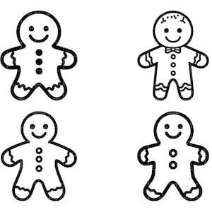 Gingerbread SVG, Gingerbread Man SVG, Gingerbread Face SVG, Gingerbread ...