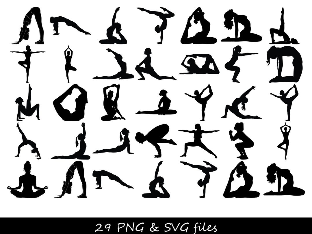 Yoga SVG, Fitness SVG, Meditation SVG, Yoga Poses Svg, Yoga Girl Svg ...