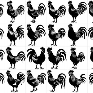 Rooster SVG, Chicken SVG, Hen SVG, Chickens Svg, Chicken Face Svg ...