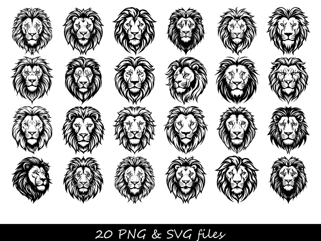 León SVG, Cabeza de León SVG, Rugido de León SVG, León svg, Rey León ...