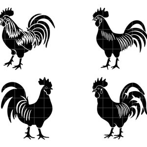Rooster SVG, Chicken SVG, Hen SVG, Chickens Svg, Chicken Face Svg ...