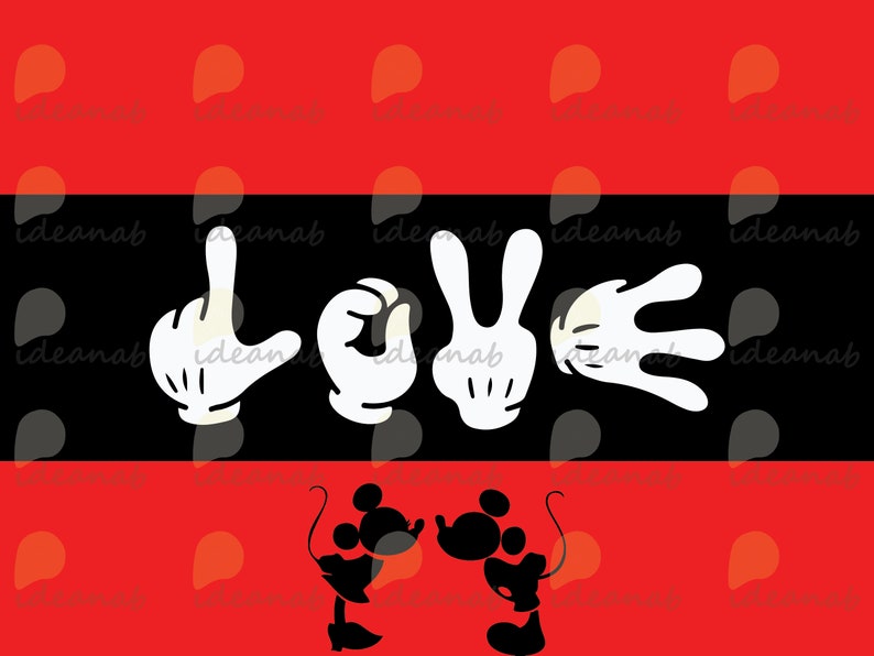 Mickey Hands Svg Bundle Mickey And Minnie Hands Svg Mickey Gloves Svg