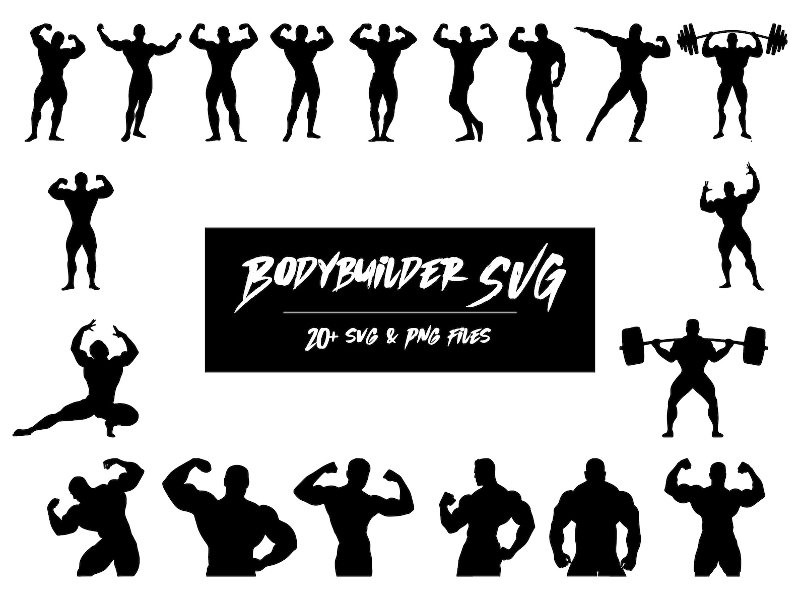 Buy Gym SVG, Bodybuilder SVG, Muscles SVG, Workout Svg, Bodybuilder ...