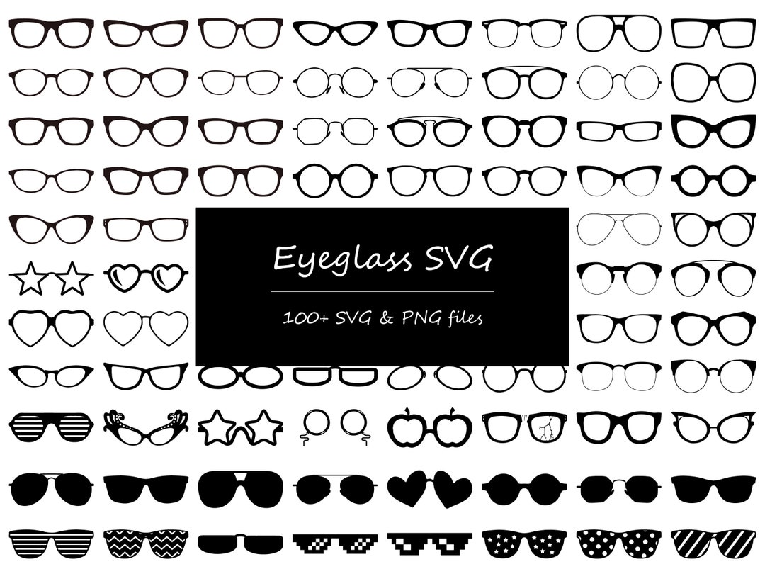 Spectacles SVG Glasses SVG Sunglasses SVG Vacation - Etsy