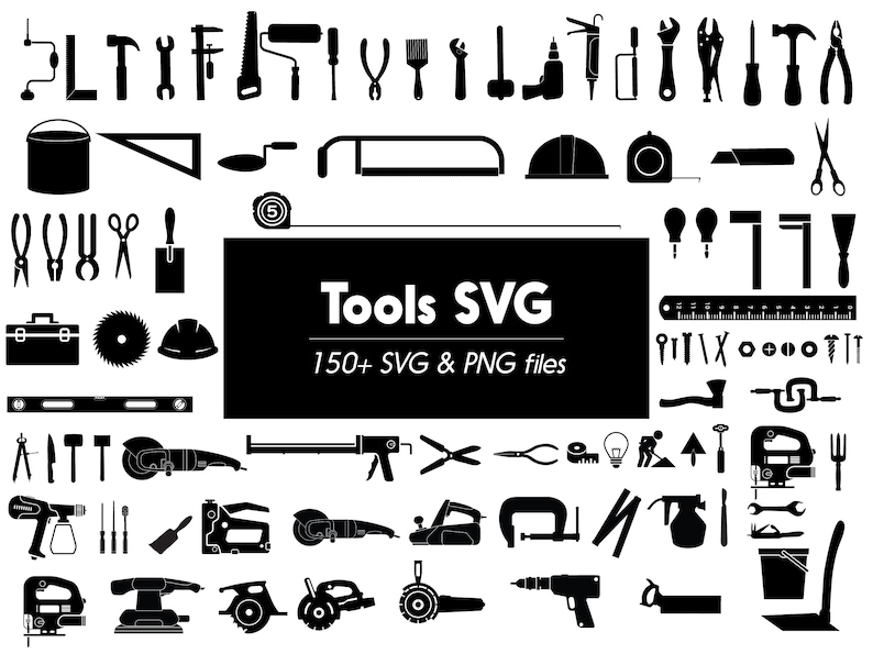 Buy Tools SVG, Tool Box Svg, Repair Tools Svg, Handyman Svg Tools ...