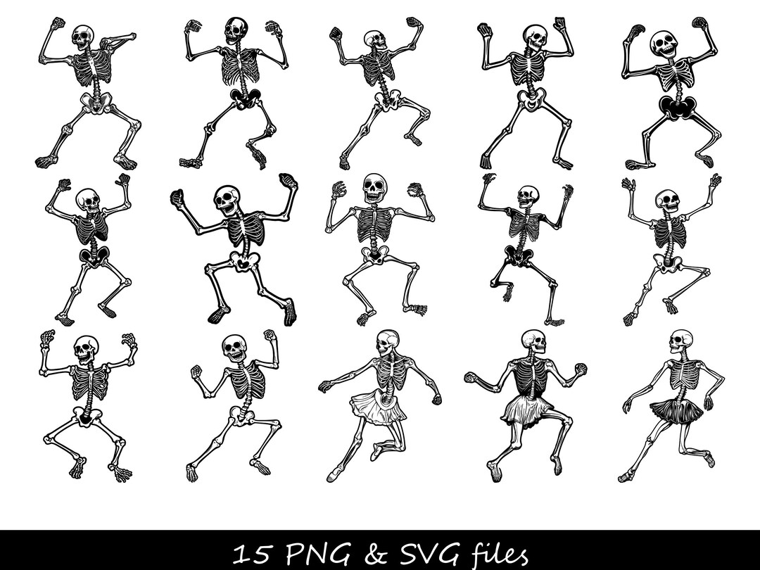 Skeleton Dancer SVG, Dancing Skeleton SVG, Hip Hop Skeleton Svg ...
