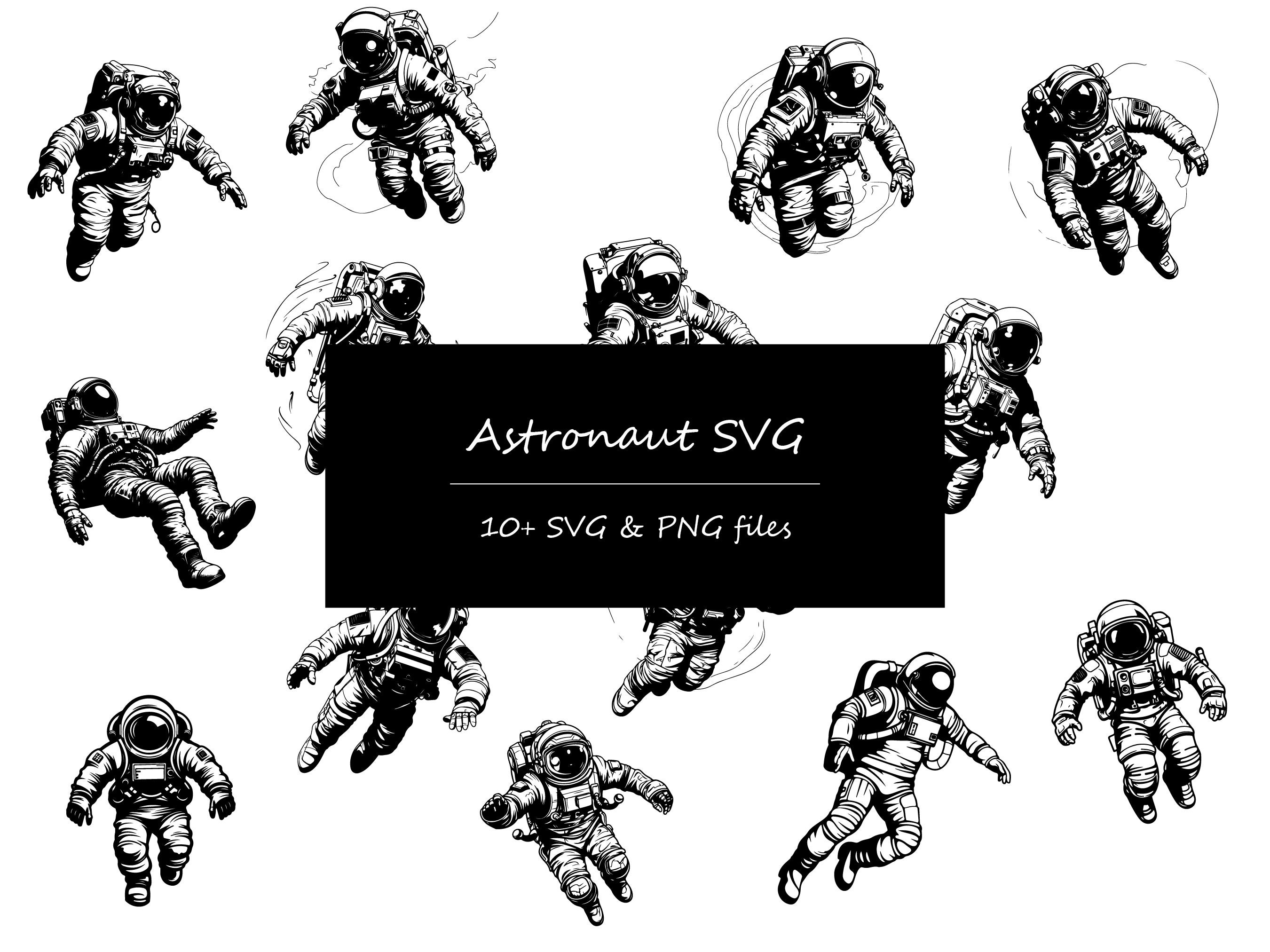 Astronaut Svg Bundle Astronaut Birthday Svg Space Svg - Etsy