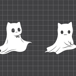 Ghost Cat SVG, Cat Witch SVG, Cat Svg, Scary Cat SVG, Cat Halloween Svg ...
