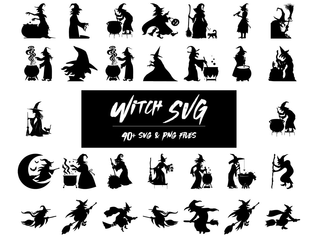 Witch SVG Witch Face SVG Scarlet Witch SVG Halloween Svg - Etsy