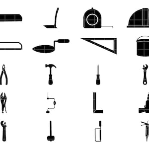 Tools SVG, Tool Box Svg, Repair Tools Svg, Handyman Svg Tools Clipart ...