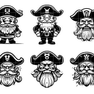 Pirate SVG, Pirate Night SVG, Little Pirate SVG, Pirate Face Svg, Sea ...