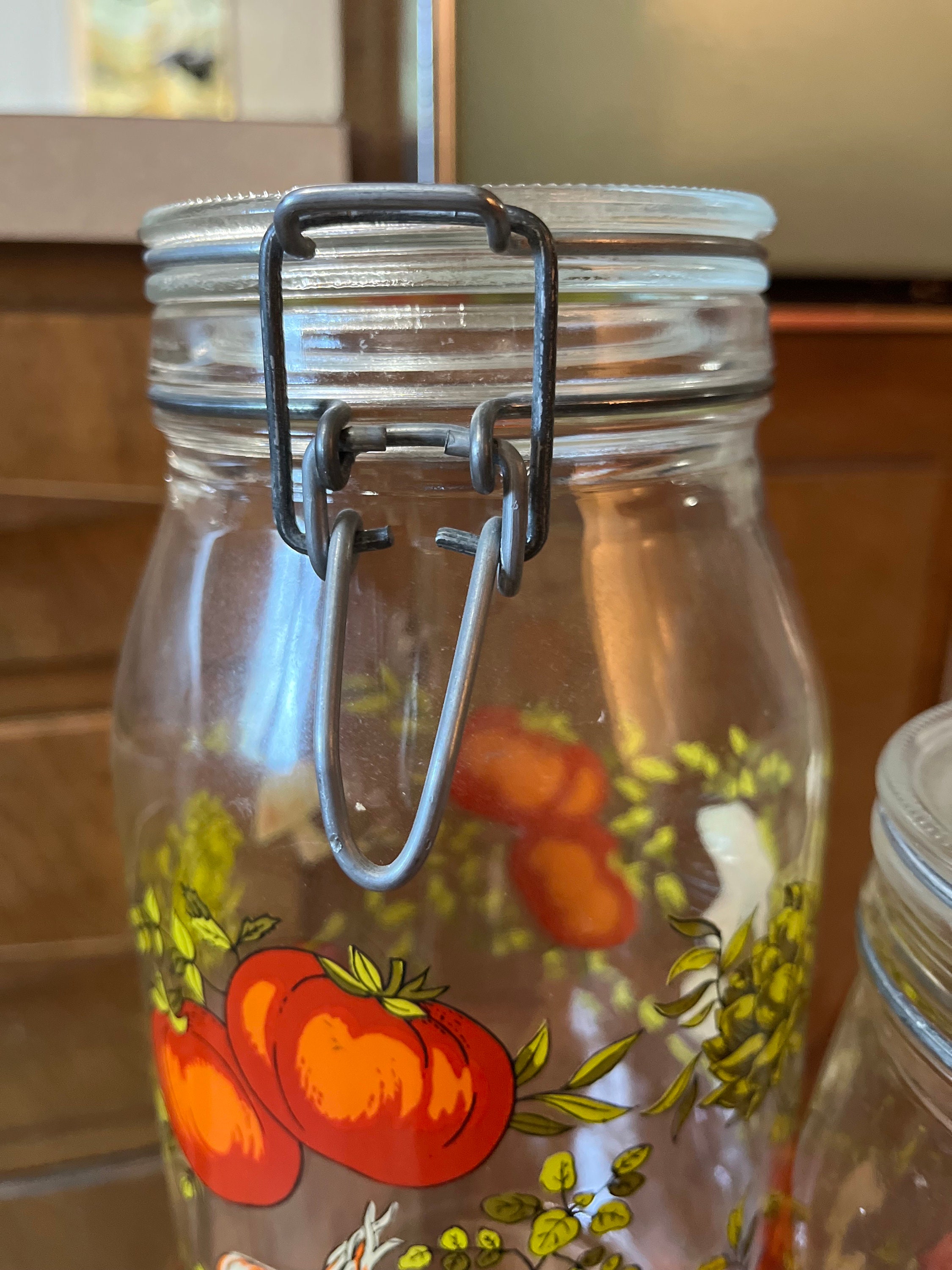 Vintage Set of Mushroom ‘spice of Life’ Jars - Etsy