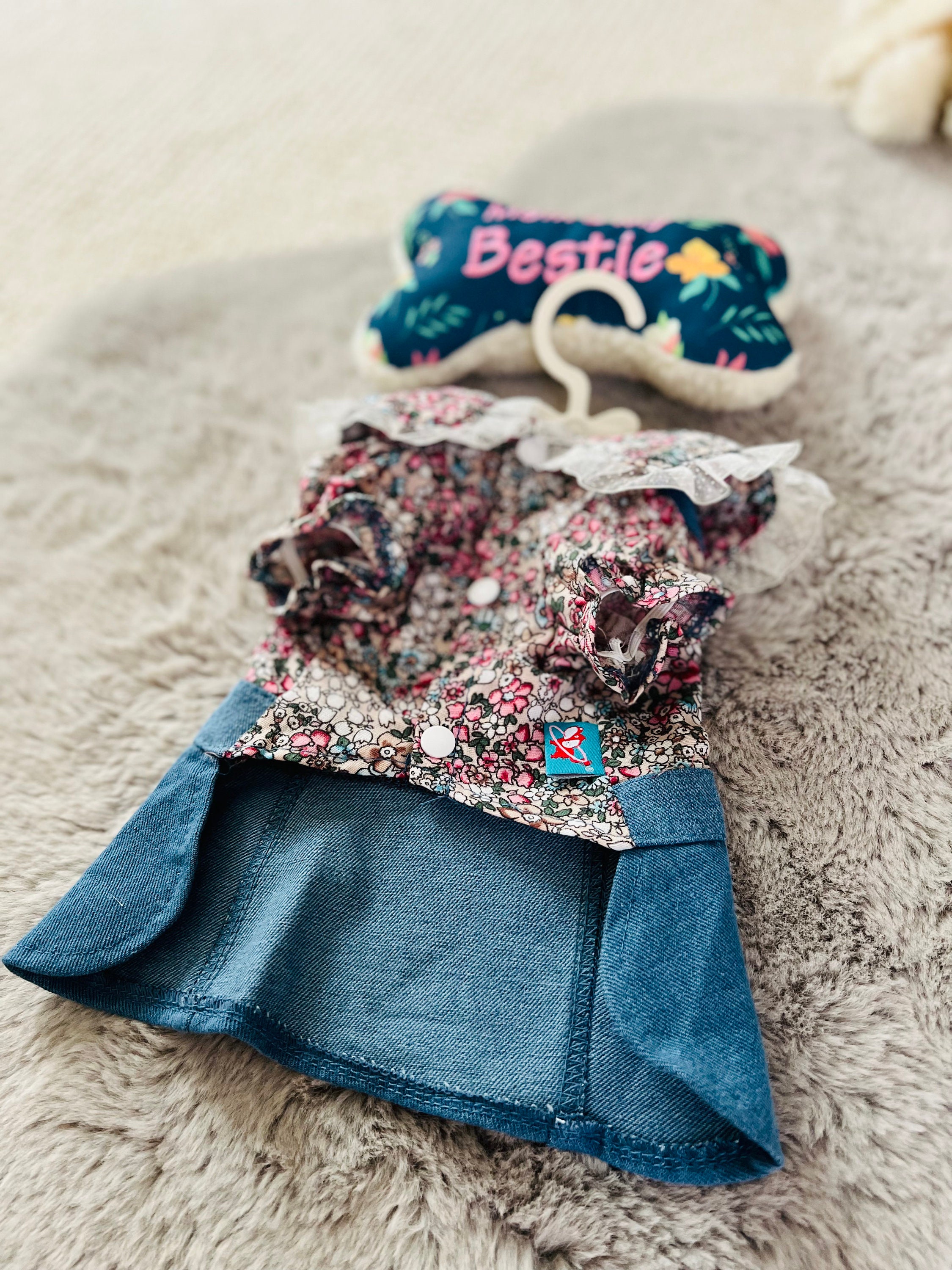 Cowgirl Dog Dress, Rodeo Costume for Halloween, Kitten Puppy Clothes ...