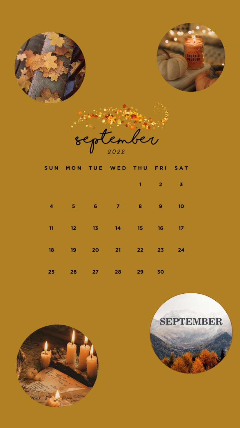 Daily Reminder, September Calendar, Aesthetic Reminder, Reminders ...