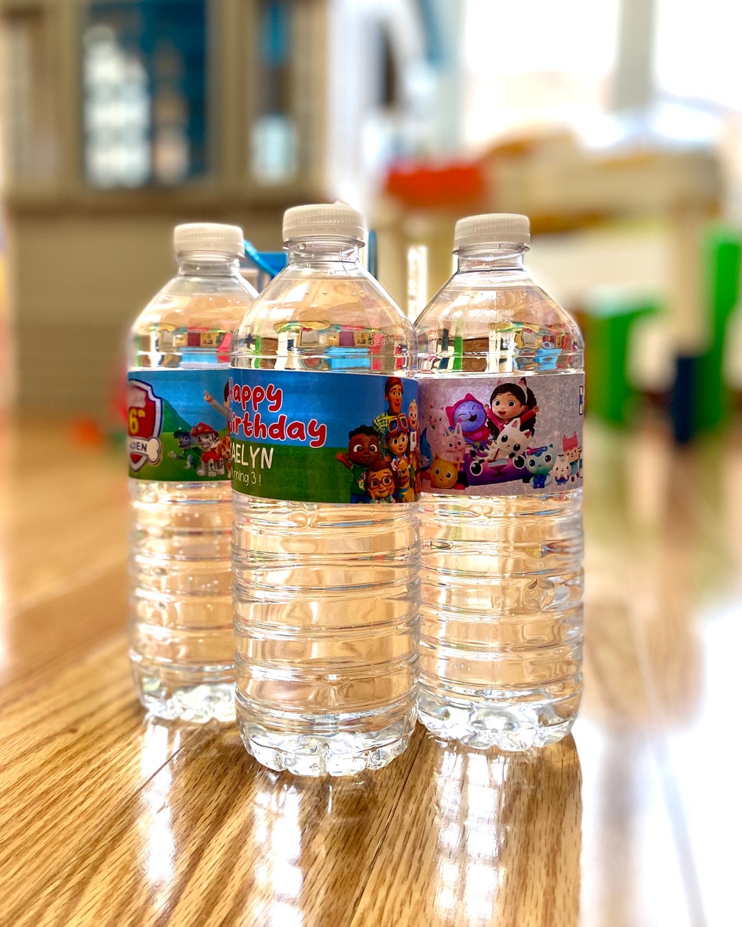 Custom Printable Bottled Water Label Digital PDF Birthday - Etsy Singapore