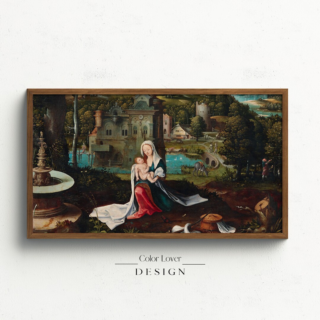 Nativity Frame TV Art | Christian Christmas Samsung Frame TV Art Jesus ...