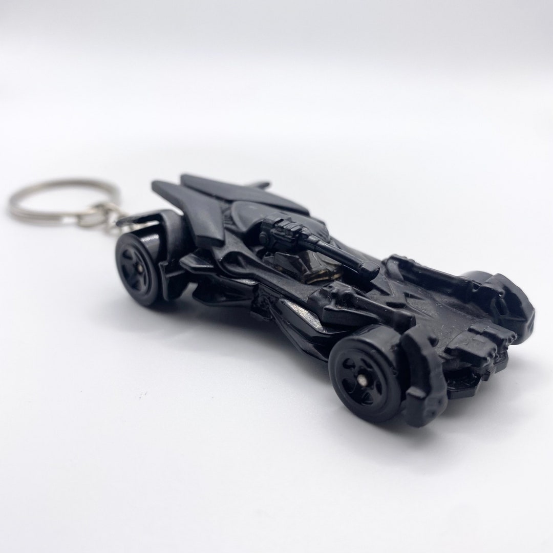 Hot Wheels Batmobile Diecast Keyring / Keychain - Etsy