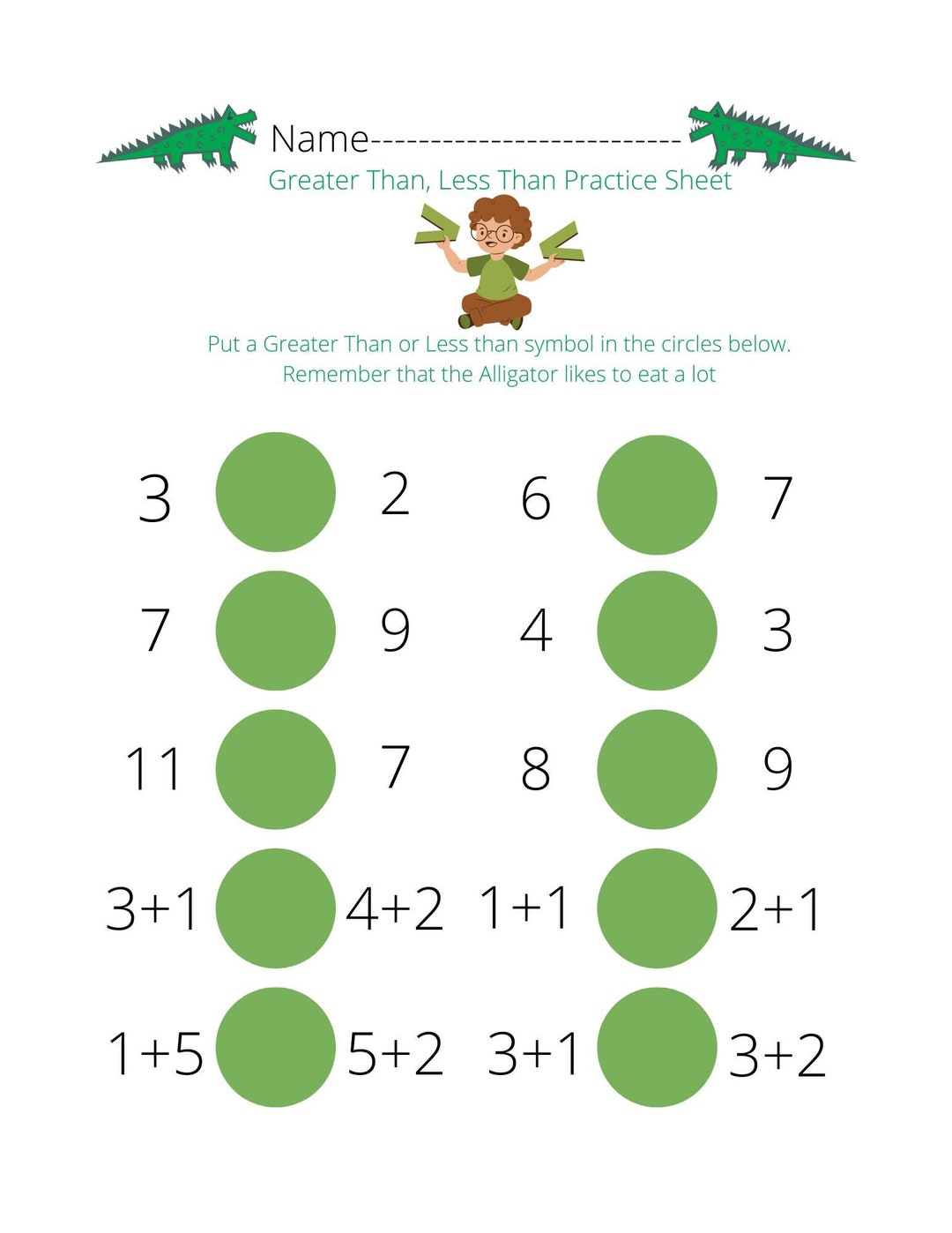 1st Grade Homeschool Math Worksheets - Etsy