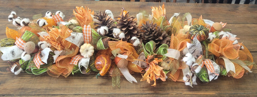Large Fall Centerpiece for Dining Table, Fall Statement Piece ...