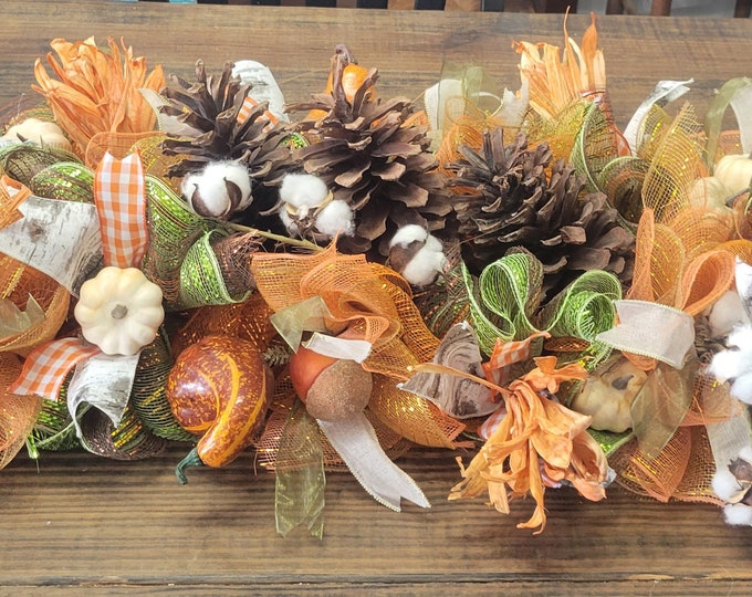 Large Fall Centerpiece for Dining Table, Fall Statement Piece ...