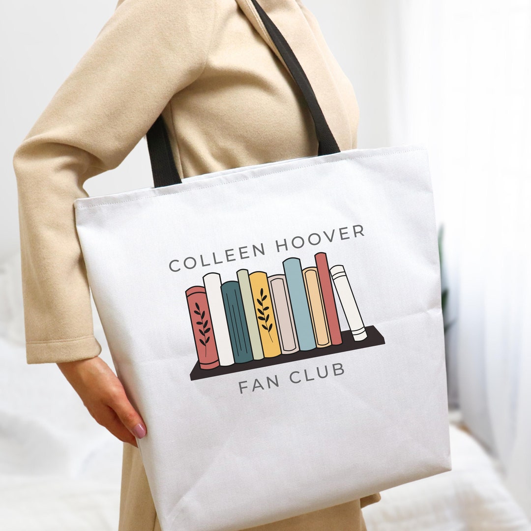Colleen Hoover Tote Bag, Colleen Hoover, Colleen Hoover Books, Grocery ...
