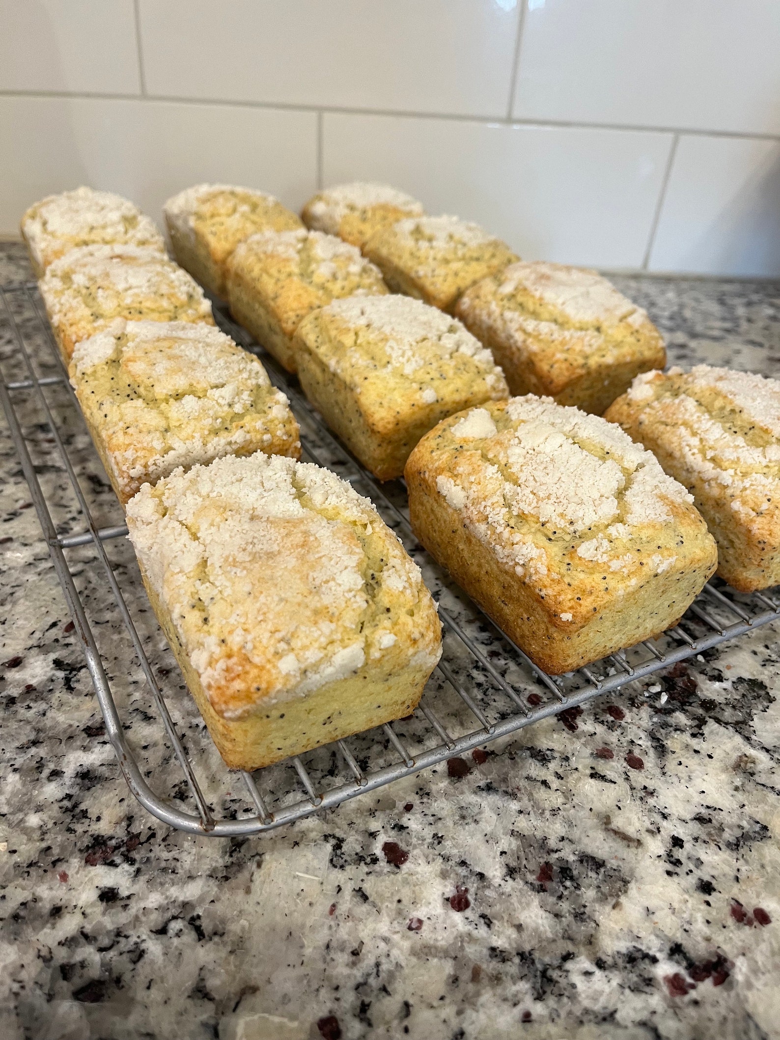 Lemon Poppy Seed Crumble - Etsy