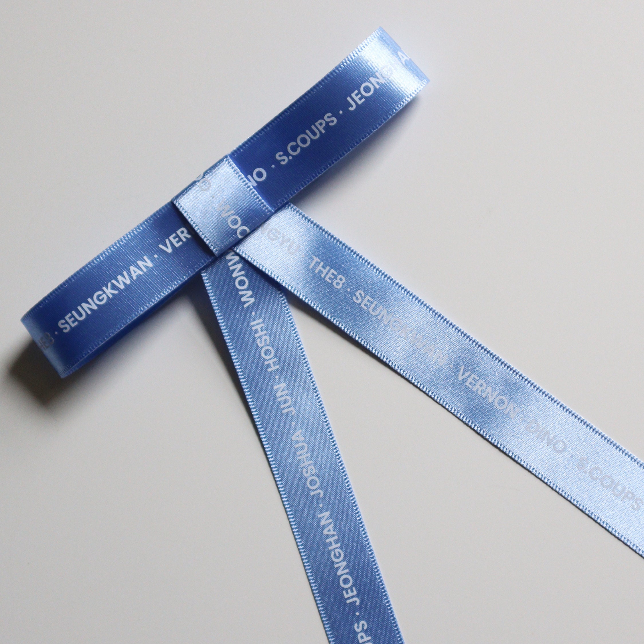 SEVENTEEN Hair Bow | CARAT | Rose Quartz & Serenity | Hair Barrette | S ...