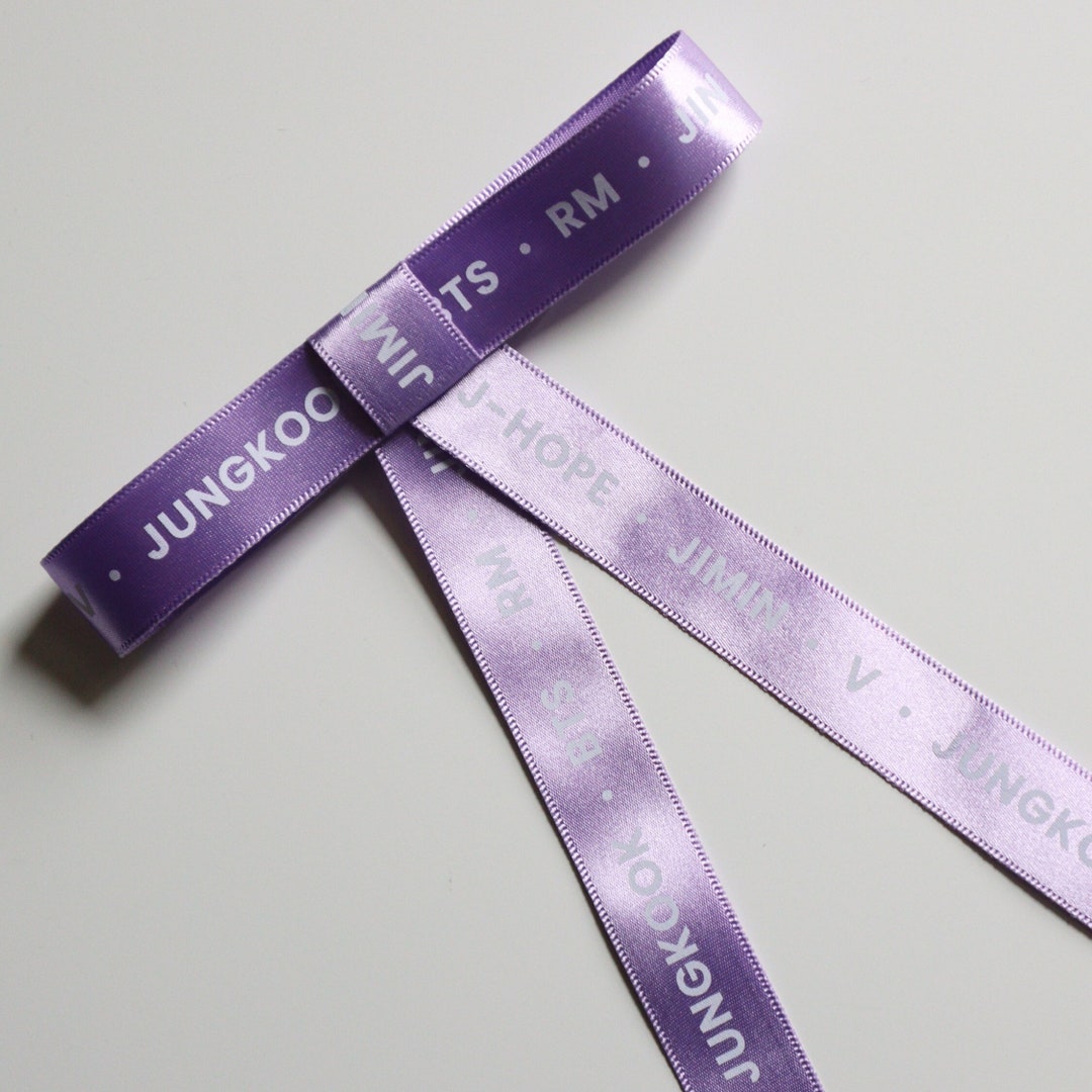 BTS Hair Bow ARMY Kpop Merch Hair Barrette RM, Jin, Suga, J-hope, Jimin ...