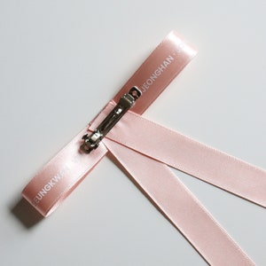 SEVENTEEN Hair Bow | CARAT | Rose Quartz & Serenity | Hair Barrette | S ...
