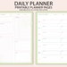 Daily Planner Printable Undated Hourly Planner Daily - Etsy