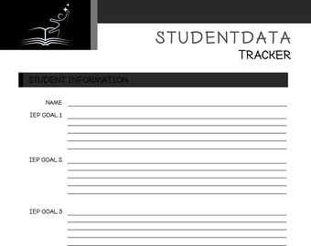 Iep Goals Tracker - Etsy