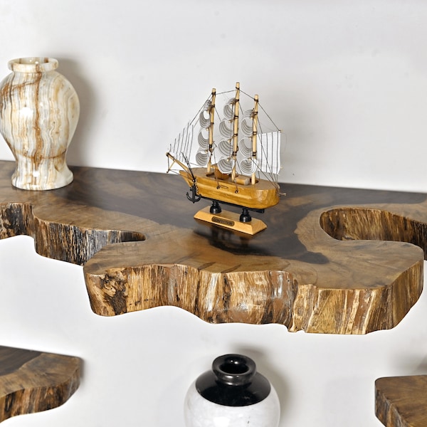 Live Edge Shelf - Etsy