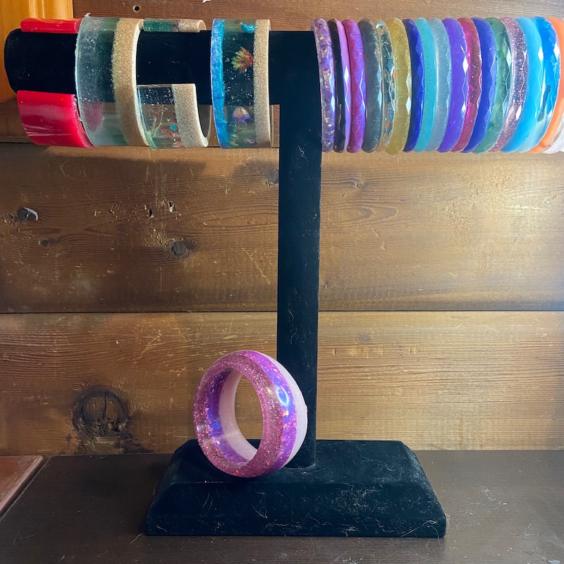 Resin Bracelet - Etsy