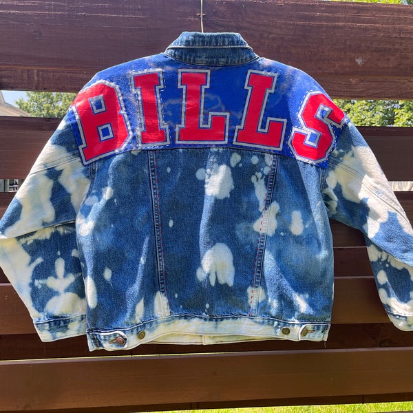 Buffalo Bills Custom Jean Jacket - Etsy