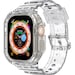 Transparent TPU Case Band for Apple Watch Ultra 49mm All in One Clear ...