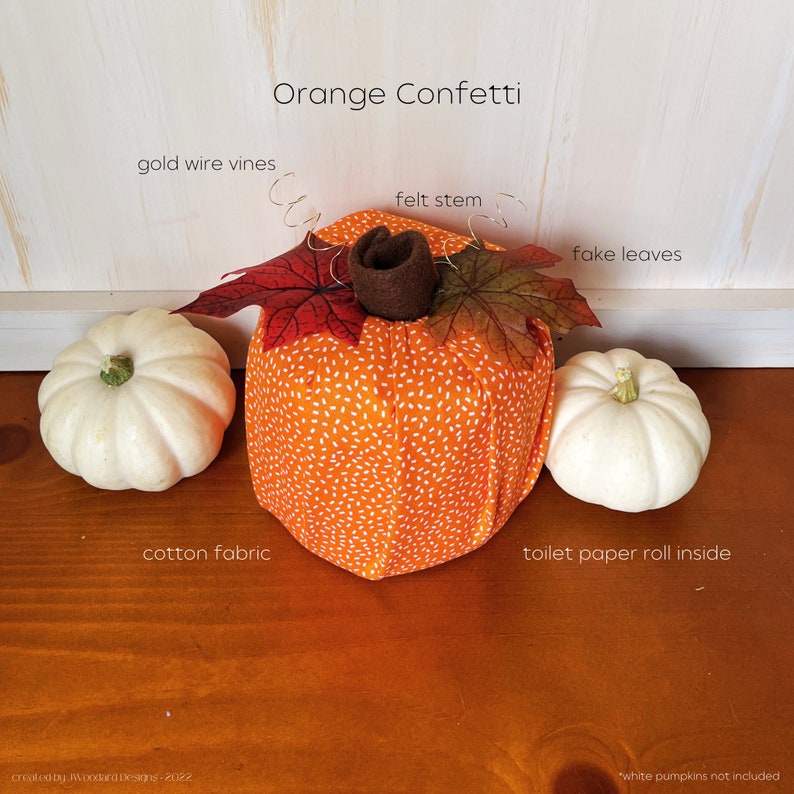 Decorative Pumpkins With Cotton Fabric for Fall/autumn Home Decor - Etsy