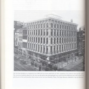 Baltimore's CAST-IRON BUILDINGS & Architectural Ironwork • Vintage 1991 ...