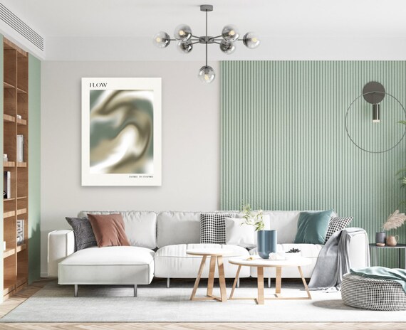 Gradient Poster Gradient Wall Art Neutral Print Interior - Etsy