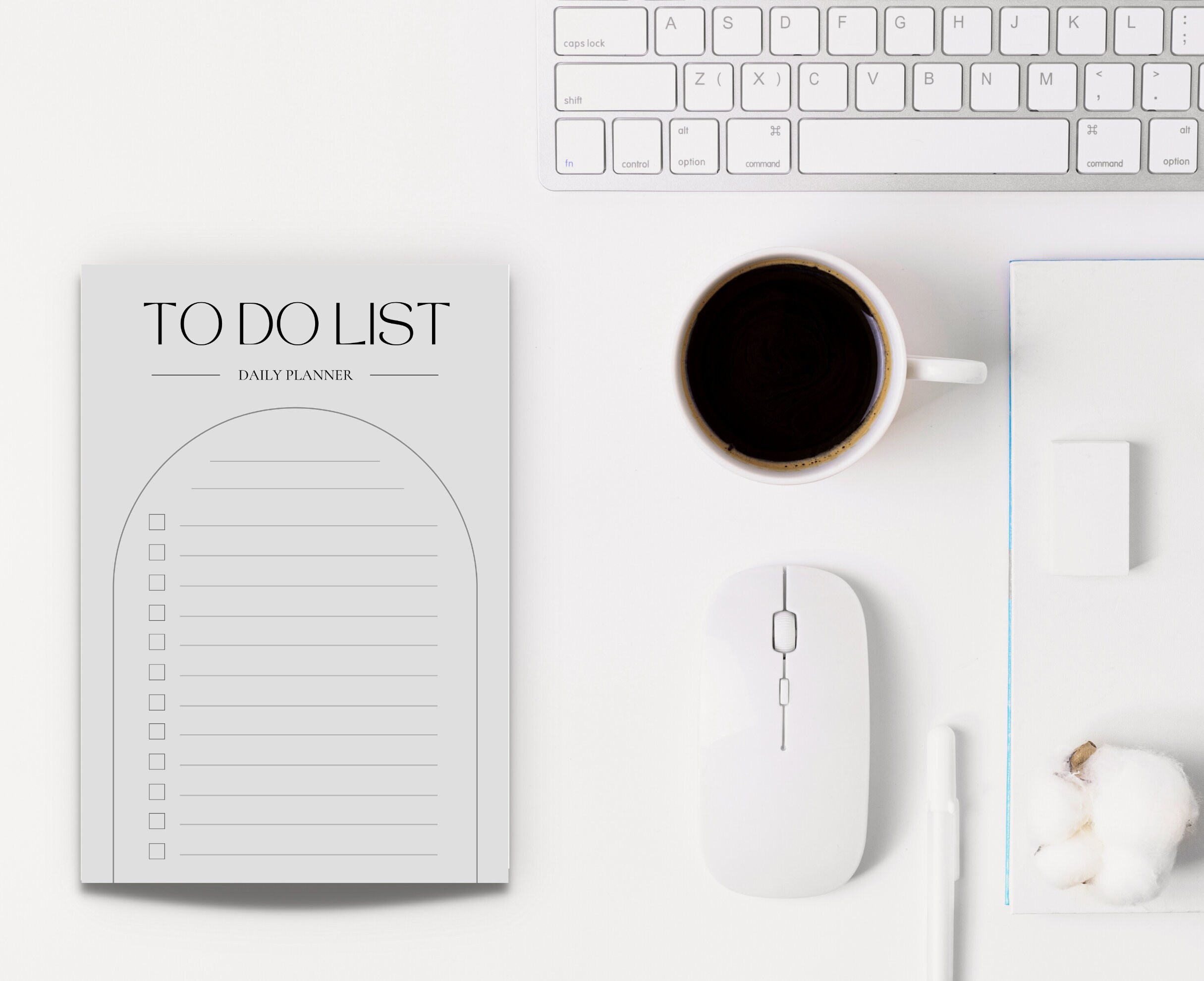 Printable to Do List PDF Planner Checklist Task Lists Instant Download ...