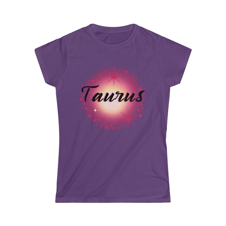 Taurus Zodiac Shirt, Early 2000s Airbrush Inspired Shirt, Zodiac Top ...