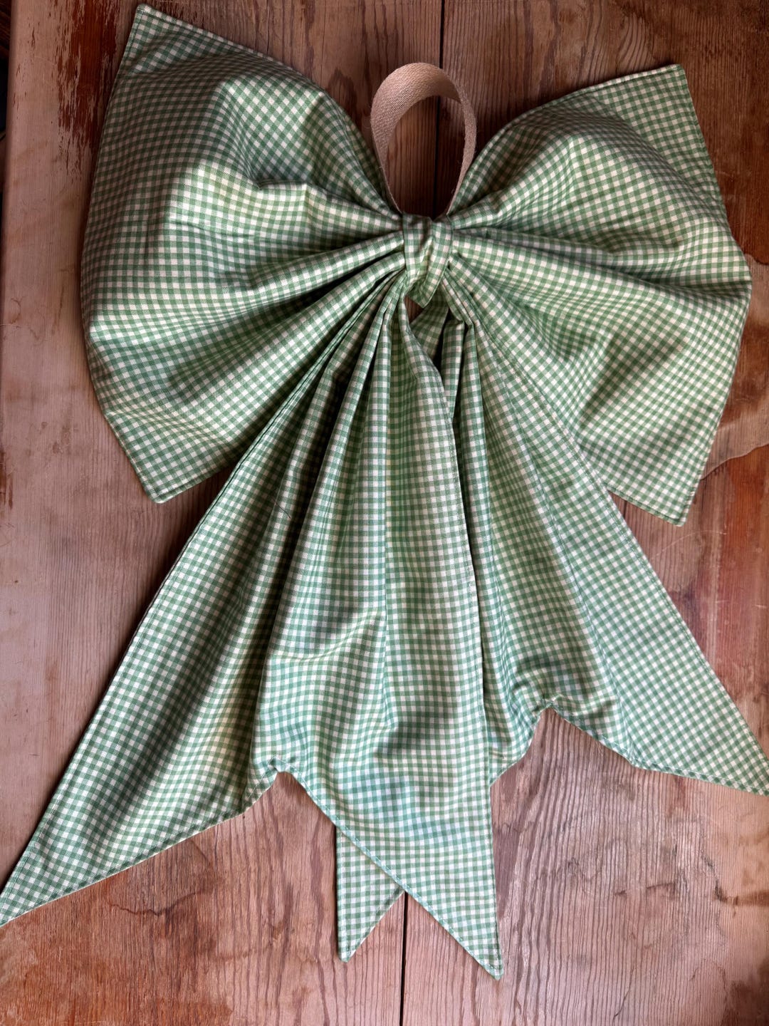 Springtime HEIRLOOM BOW, Extra Large, Door, Chair, Mantle or Wreath ...